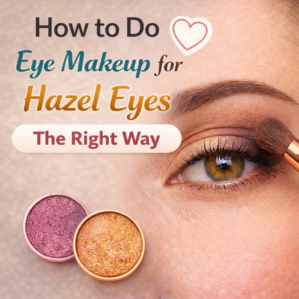 How to Do Eye Makeup for Hazel Eyes the Right Way - Luminli