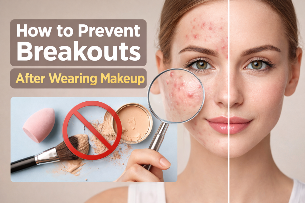 How to Prevent Breakouts After Wearing Makeup - Luminli