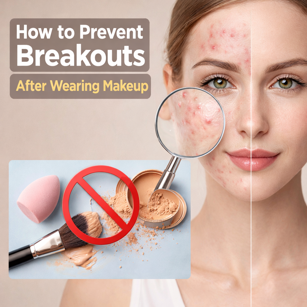 How to Prevent Breakouts After Wearing Makeup - Luminli